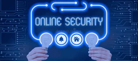 Conceptual Display Online Securityrules To Protect Against Attacks Over The Internet Business