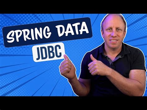 Free Video Spring Data Jdbc Tutorial Simplifying Data Access In Spring Boot From Dan Vega