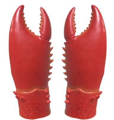 Lobster Claw Hands Gloves Costume Accessory Halloween Fancy Dress Crab
