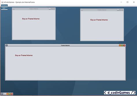 Cómo Crear Aplicaciones Multi Documento Usando Jinternalframe