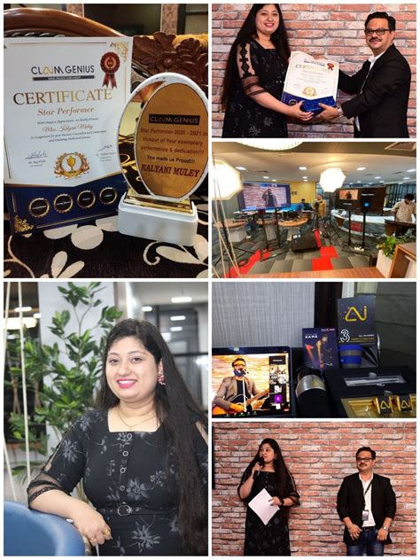 kalyani muley on linkedin claim genius 3rd anniversary celebration star performer 2020 21
