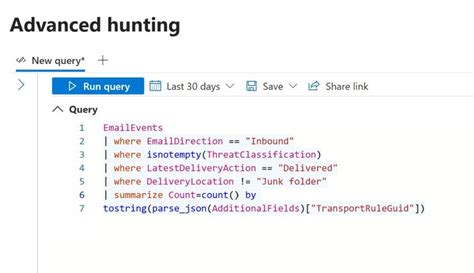 Microsoft Defender For Office 365 Mdo Kql Query To Identify