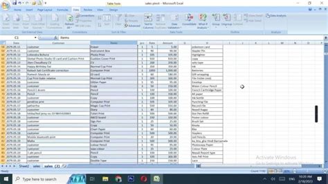 Prabal Bajracharya On Linkedin Computer Works Excel Practice For Sales Count