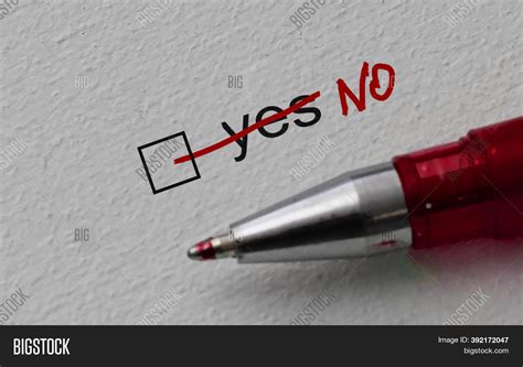 No Checkbox Crossed Image Photo Free Trial Bigstock