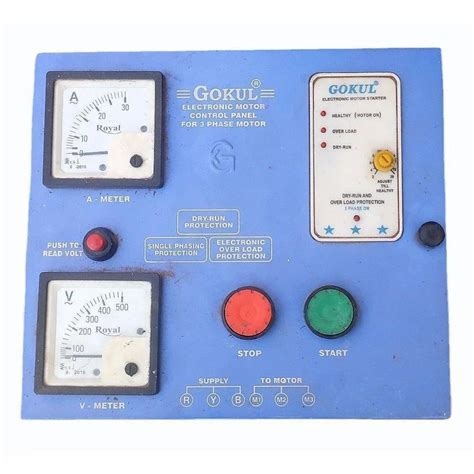 Gokul Single Phase Submersible Pump Control Panel 15 Hp At ₹ 858