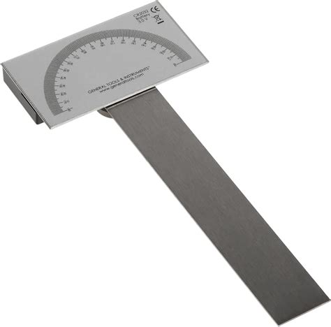 General Tools 6 Inch Stainless Steel Pivoting Arm Digital Protractor 1702 Bigamart