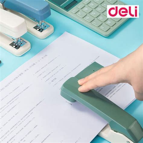 델리 파스텔 360도 회전식 스테이플러 중철 제본 Ssgcom