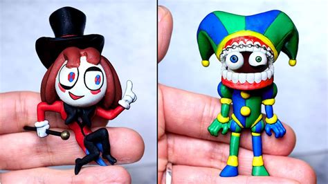 Making The Amazing Digital Circus Pilot Swap Au Sculptures Caine
