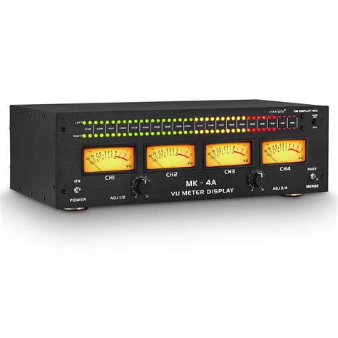 Buy Four Analog Vu Meter Sound Level Indicator Db Panel Pro Audio