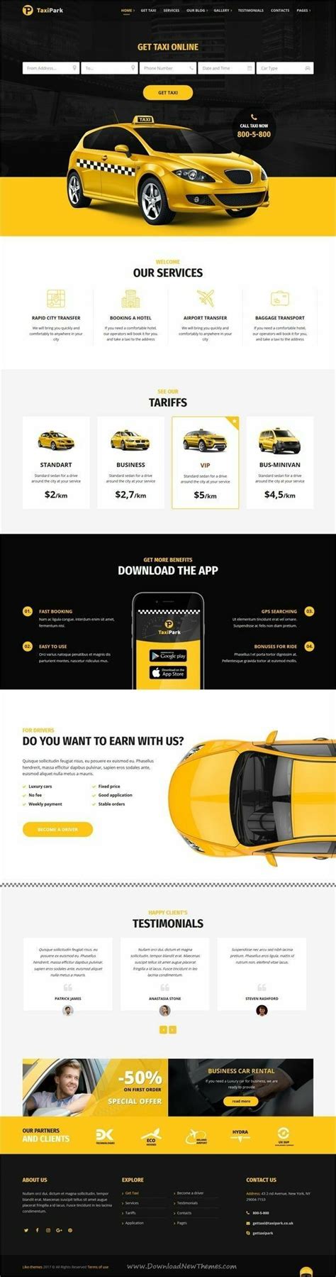 Template Web Layout Design Website Design Layout Web Design