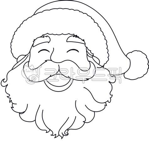 산타할아버지 산타 성탄절 일러스트 크리스마스 사진이미지일러스트캘리그라피 Raracalli작가