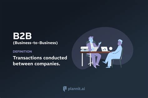 b2b business to business definition and in depth explanation