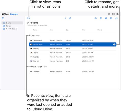 Whats New In Keynote For ICloud Apple Support IN