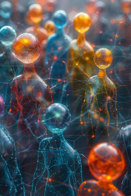 Premium Photo An Illustration Of Interconnected Neurons Forming A