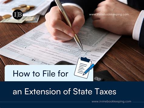 How To File For An Extension Of State Taxes
