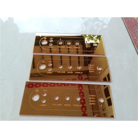 Jual Panel Tone Control Akrilik Gold Untuk Wuzhi T Shopee Indonesia