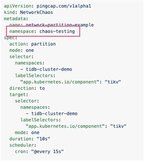 Create Networkchaos Error Use Wiki Doc · Issue 391 · Chaos Meshchaos Mesh · Github