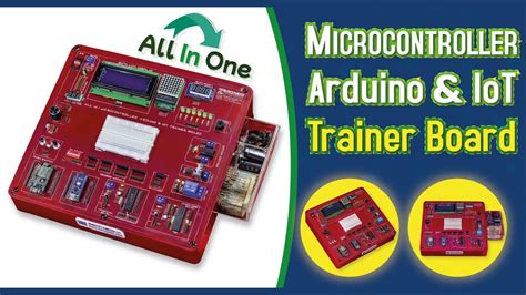 All In One Arduino Node Mcu And Microcontroller Based Iot Trainer Board Youtube