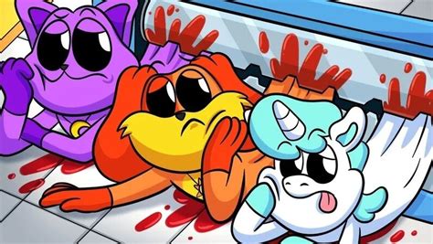 Улыбающиеся Твари Последнее Слово Poppy Playtime 3 Анимации на русском — Видео от Глент