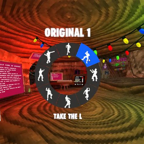 Download Fortnite Emote Wheel Mod For Gorilla Tag