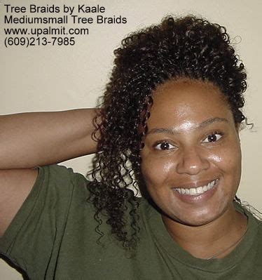 TREEBRAIDS BY KAALE In NJ Curly Straight Wavy All Tree Braids Curly Tree Braids Straight