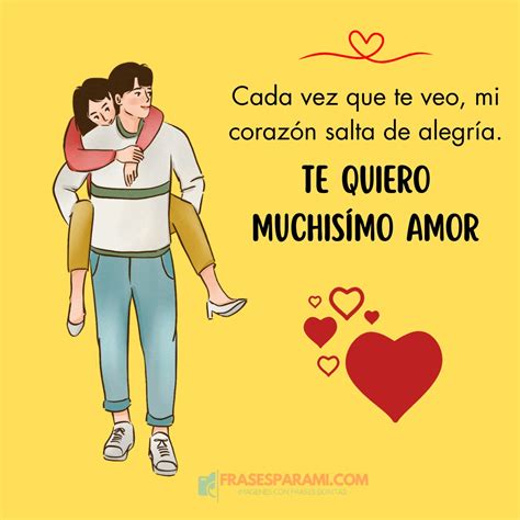 Imágenes De Te Quiero Mucho Mi Amor Con Frases