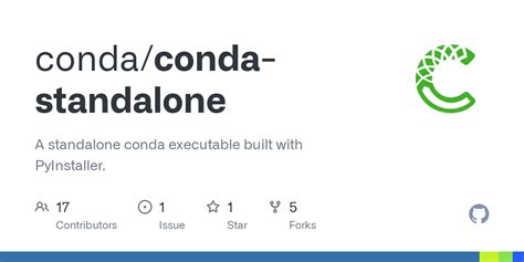GitHub Conda Conda Standalone A Standalone Conda Executable Built With PyInstaller