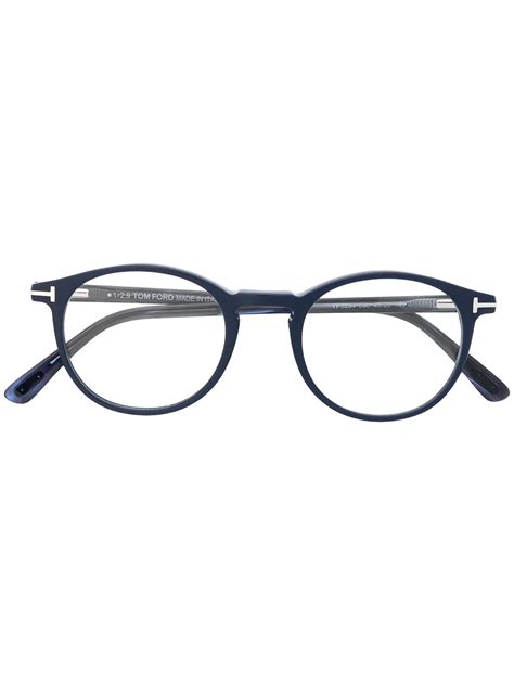 Tom Ford Eyewear Round Frame Glasses Farfetch
