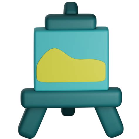 3d Illustration Canvas 24673524 Png