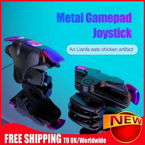 2 Pz Joystick Mobile Joystick Mobile Gioco Trigger In Metallo L1 R1
