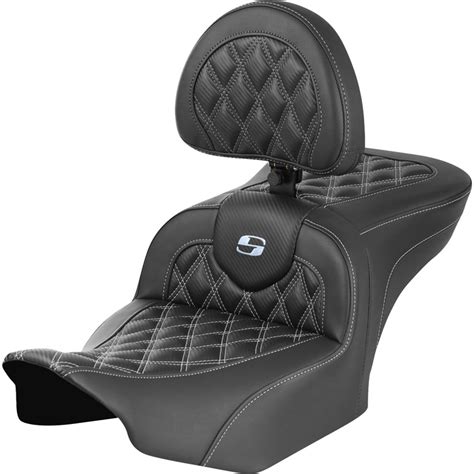 Saddlemen Road Sofa Cf Seat W Drivers Backrest For 2024 2025 Harley