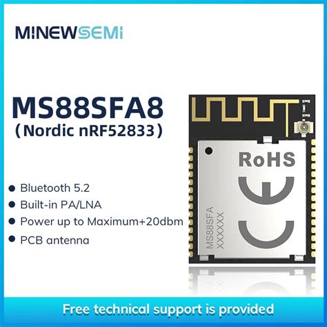 Nrf52833 Ms88sfa Bluetooth Module Ble Pa Longrange