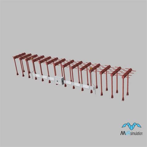 Airport Ils Localizer 001 3d Model Mvrsimulation