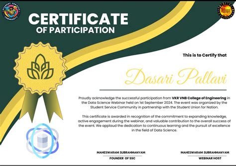 Pallavi Dasari On Linkedin Datascience Learning Professionaldevelopment Webinar