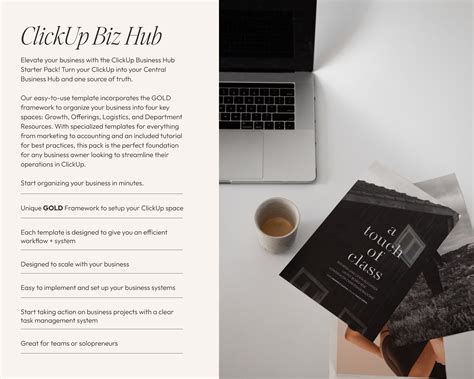 clickup business hub — hub to organize your business in clickup