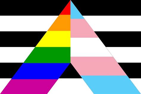 Lgbt Gaytrans Straight Ally Flag By Sir Psych0 S3xy On Deviantart