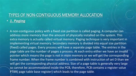 Memory Management Ppt Pptx Memory Management Ppt Pptx
