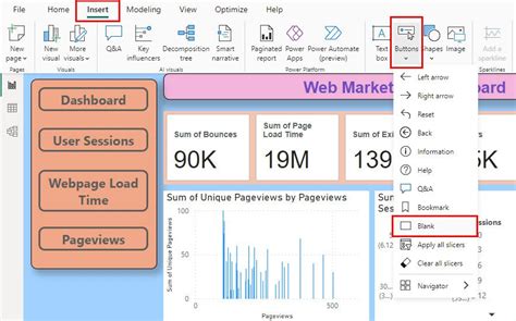 Power Bi에서 마케팅 대시보드를 만드는 방법