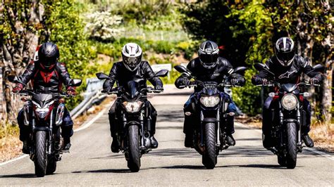 Comparativa Naked Honda Cb650f Kawasaki Z650 Suzuki Sv650 Yamaha Mt 07