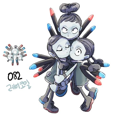 Magneton Pokemon Drawn By Tamtamdi Danbooru