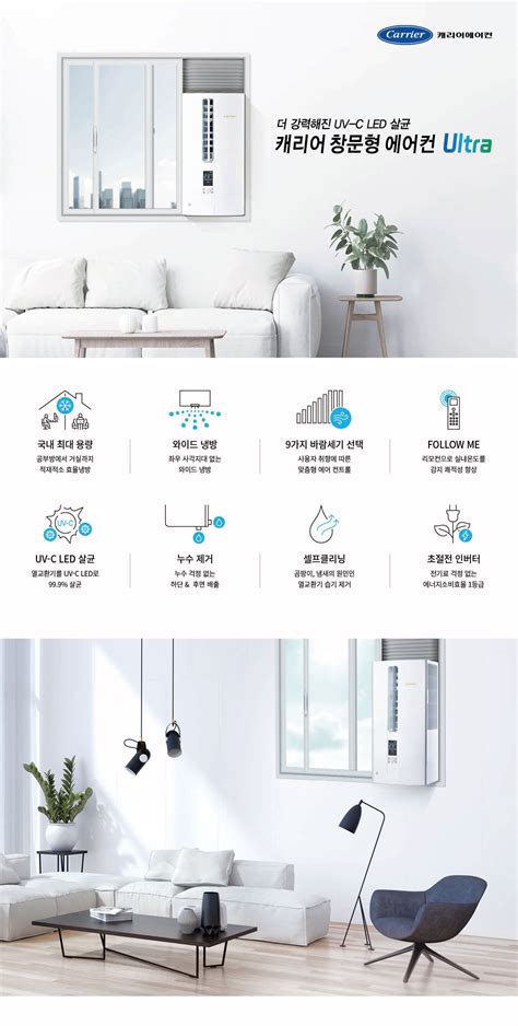 창문형에어컨렌탈 캐리어 7평 3 6년약정