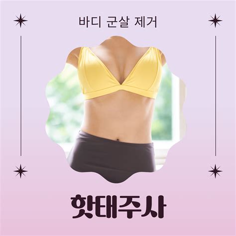 지방군살제거 핫태주사 할인 가격 후기 전후 효과 정보 By 리엔장성형외과의원본점 여신티켓 국내 1등 피부과 성형외과 플랫폼