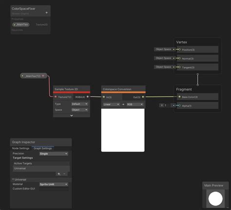 Shader Graph Not Working In Android Build Runity3d