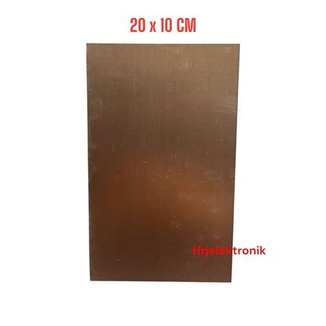 Jual Pcb Single Layer Polos Ukuran 20 X 10 Cm Shopee Indonesia