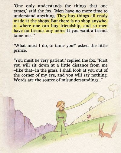 The Little Prince Fox Quotes Quotesgram