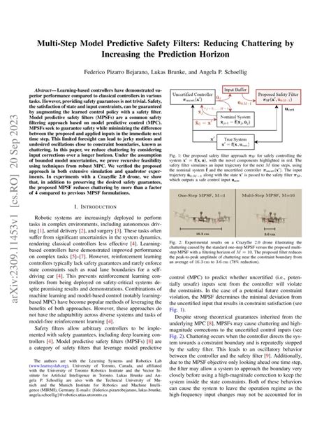 Multi Step Model Predictive Safety Filters Reducing Chattering By