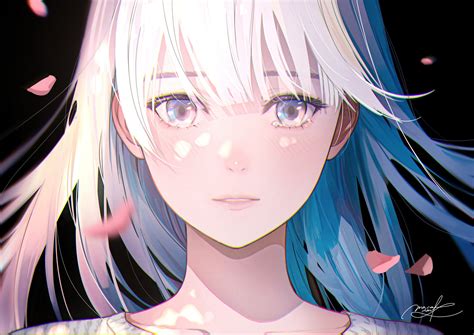 Download Face Anime Girl Anime Girl 4k Ultra Hd Wallpaper By まかろんk