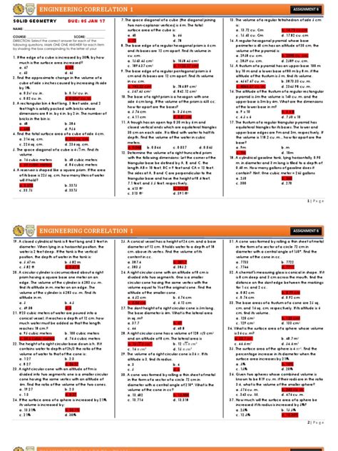 Solid Geometry Download Free Pdf Sphere Volume