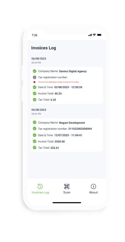 E Invoice Qr Code Reader App Daftra