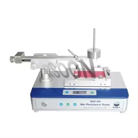 Bgd536 Rub Scratch Resistance Tester Mar Resistance Astm D Rsoon